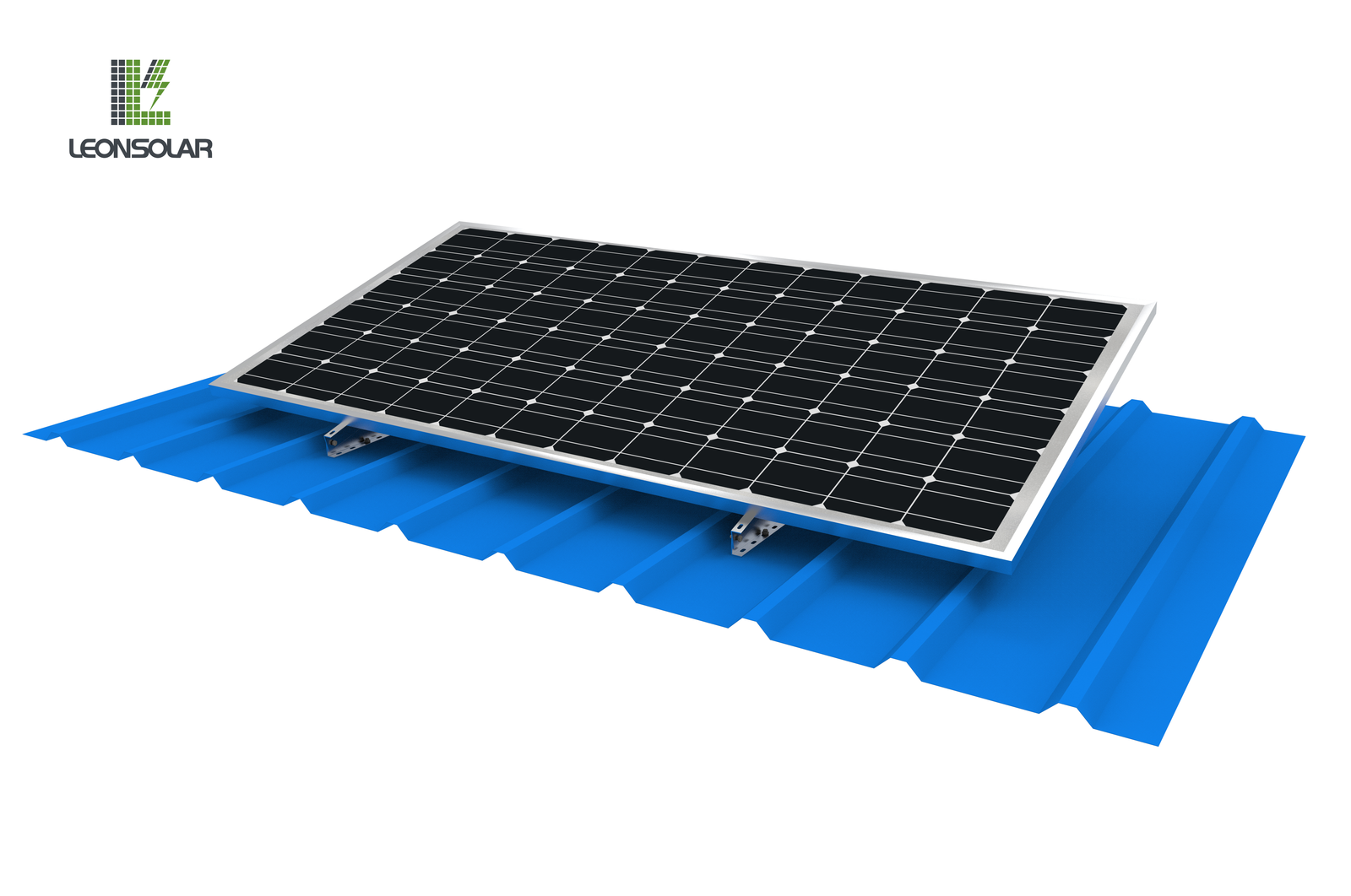 Roof tripod solar pv system